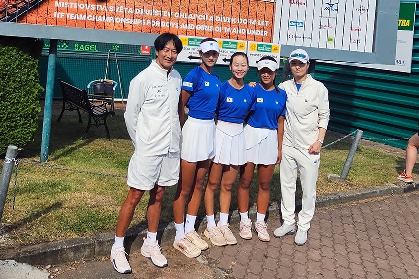 한국 U14 女 테니스 대표팀, 8강에서 오스트리아와 격돌 [ITF 세계주니어파이널스]
