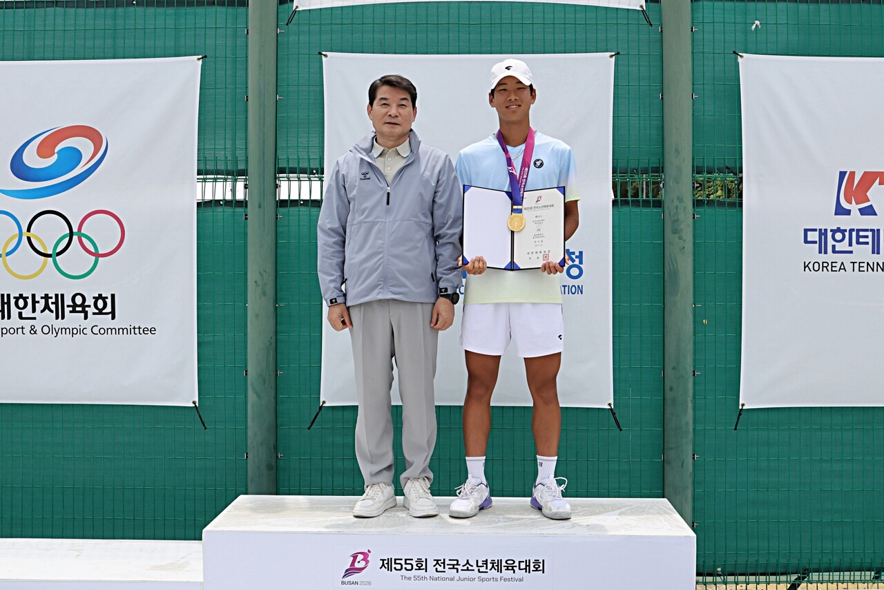 소년체전 새 역사 쓴 울산 김시윤, 중등부 개인전 첫 3연패 달성